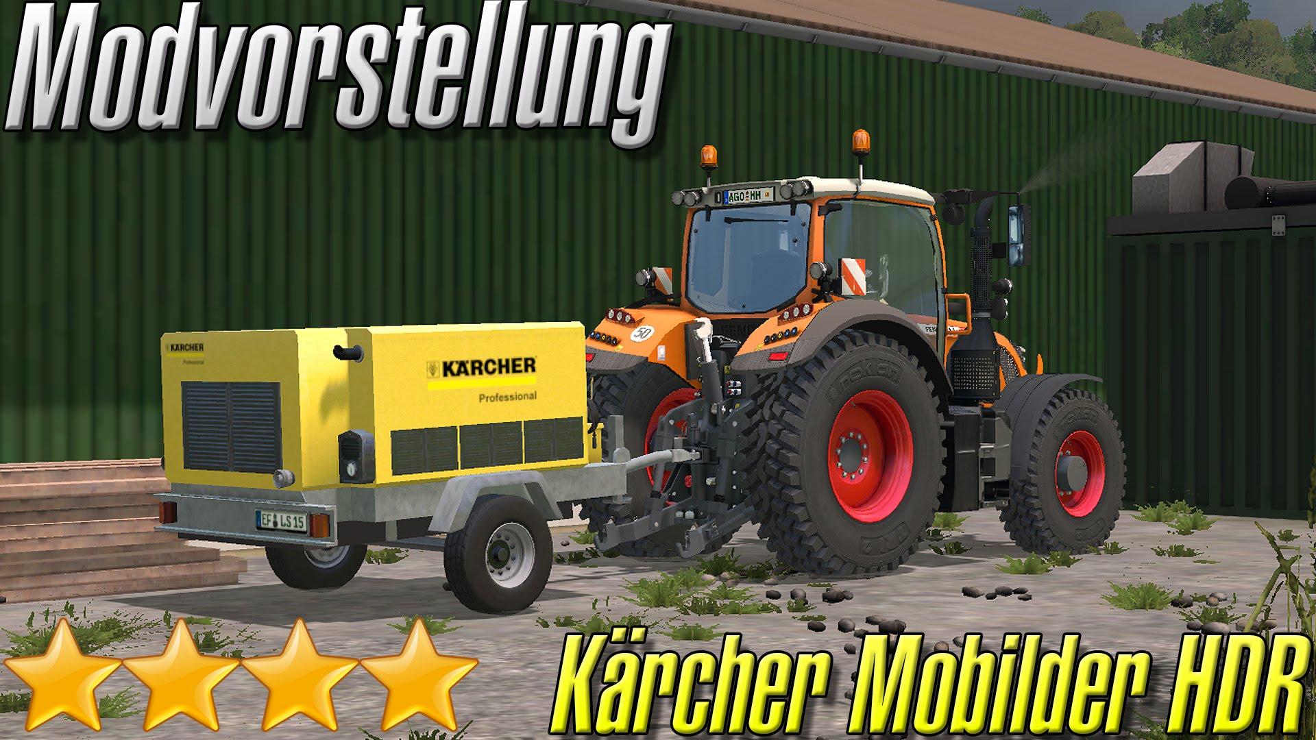 KAERCHER PORTABLE PRESSURE WASHER V1 1 Farming Simulator 19 17 22